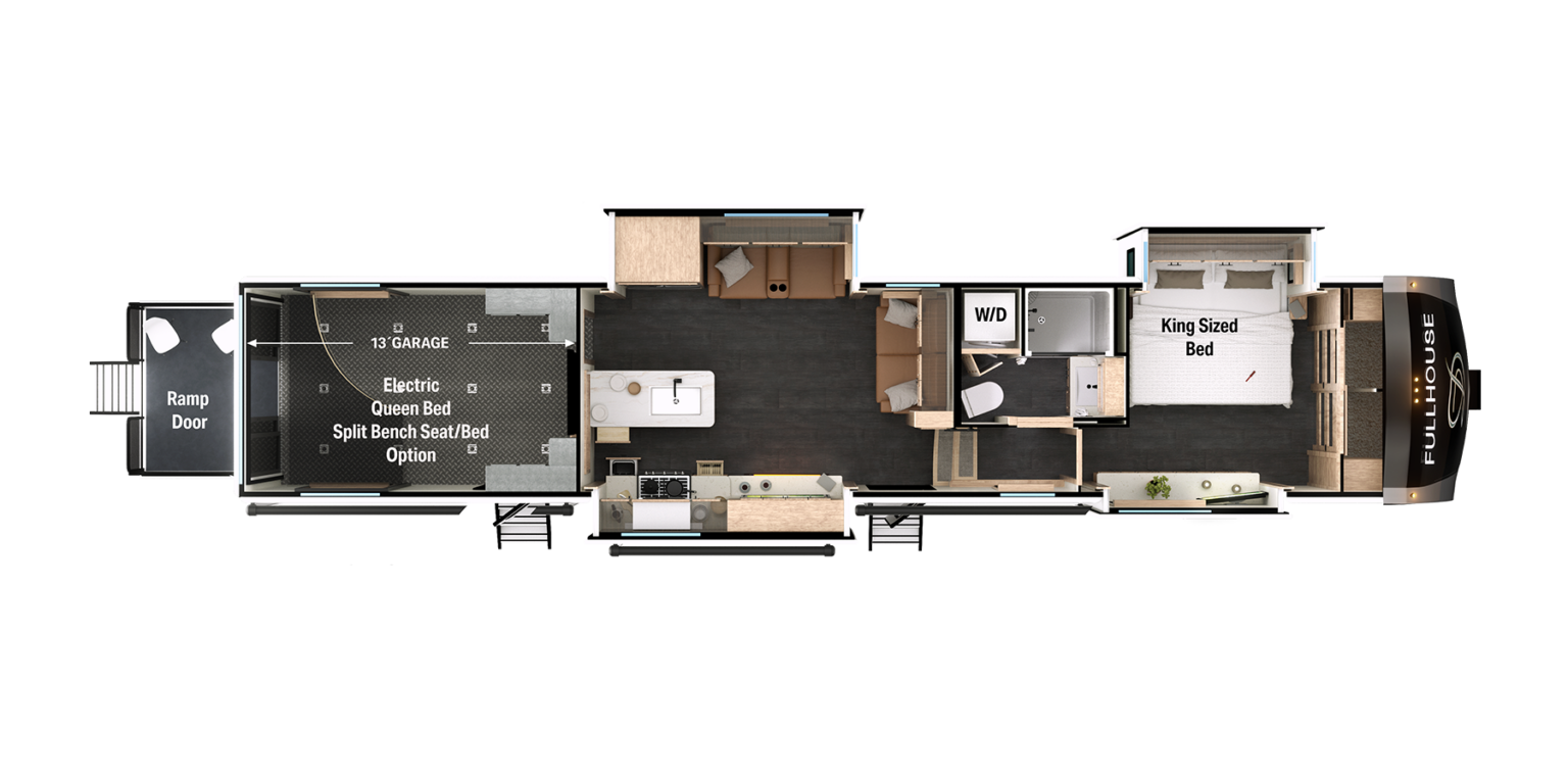 Luxury Toy Haulers | Full House | DRV Suites